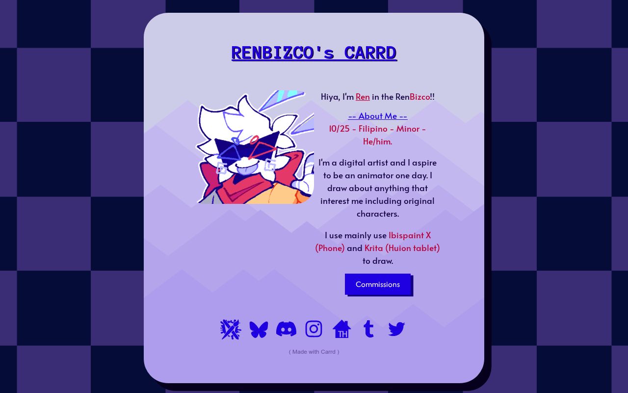 RenBizco's epic carrd